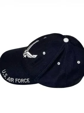 Us Air Force | Accessories | Vintage Us Air Force Hat Cap Navy Blue ...